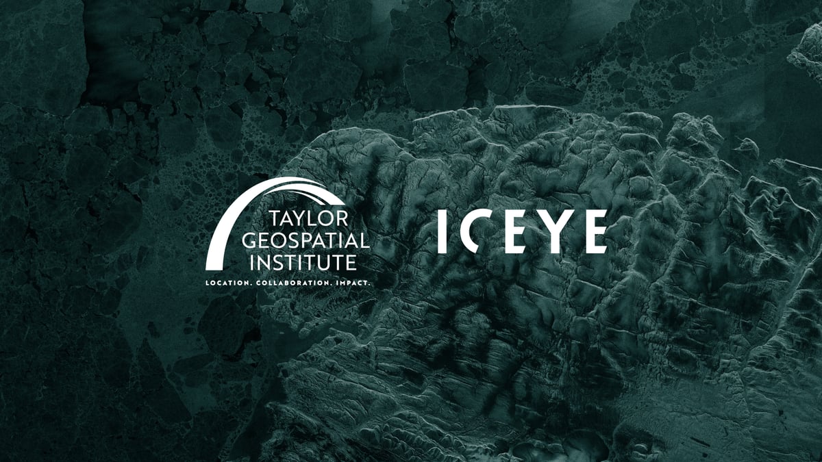 Taylor Geospatial Institute and ICEYE US announce new technology training opportunities, marking ...